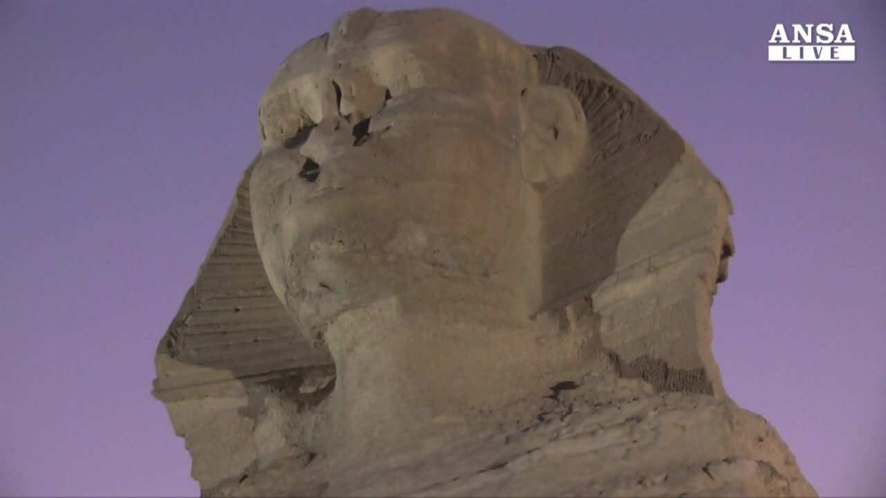 La Sfinge vista da vicino, area apre a pubblico