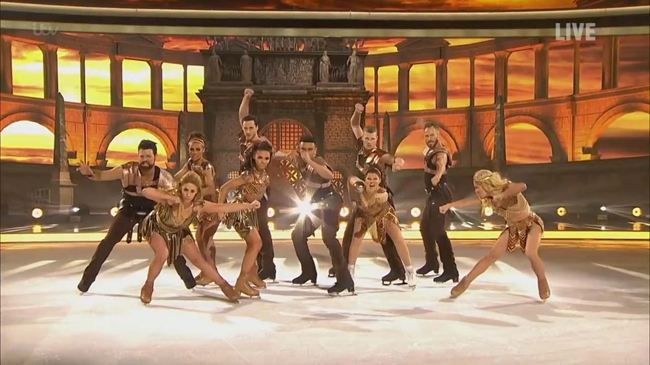 Skating stars battle it out through time in Week 8 of Dancing on Ice 2019