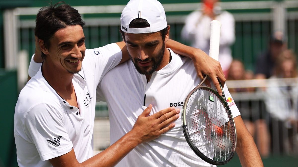 Berrettini: 'Lorenzo Sonego è l'unico vero amico nel mondo del tennis'