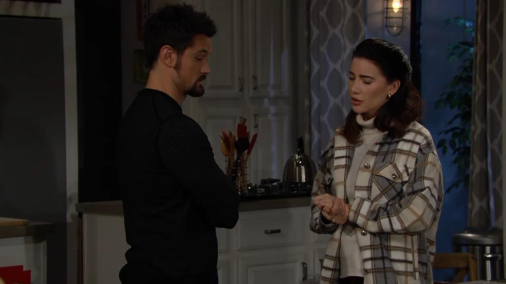 Spoiler di Beautiful al 24/6, Steffy e Thomas ai ferri corti