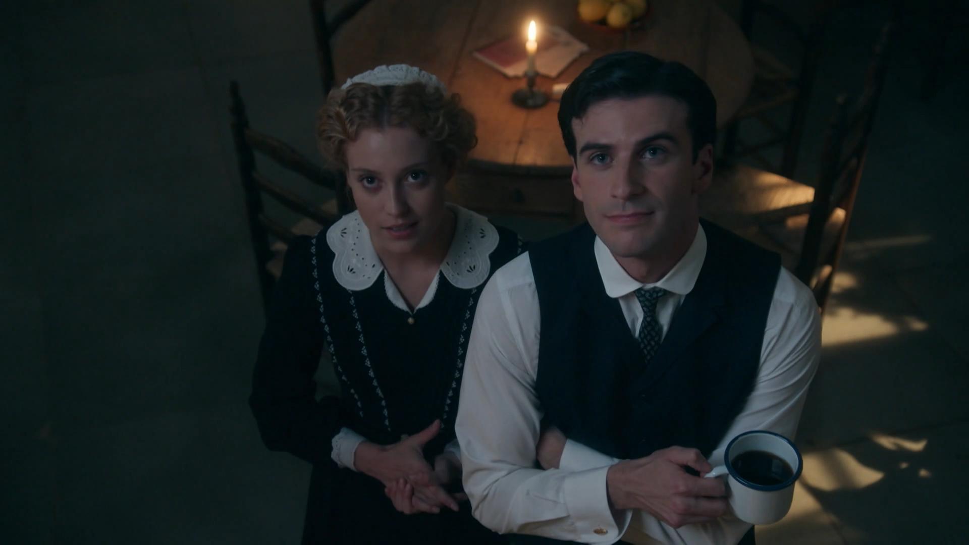 Spoiler de La Promessa, Abel vede Jana e Manuel abbracciati