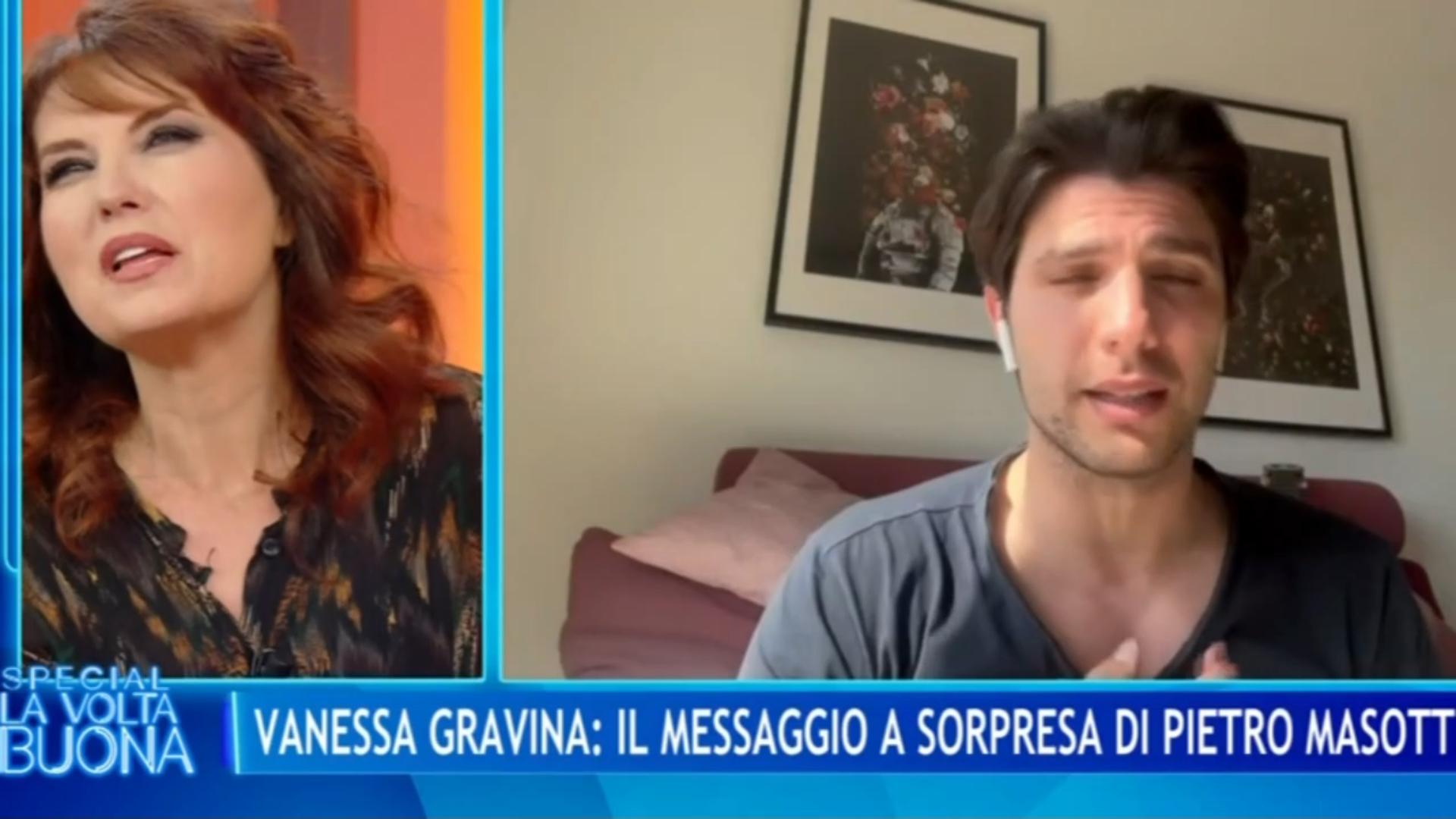 Il Paradiso, il videomessaggio di Masotti per Vanessa Gravina
